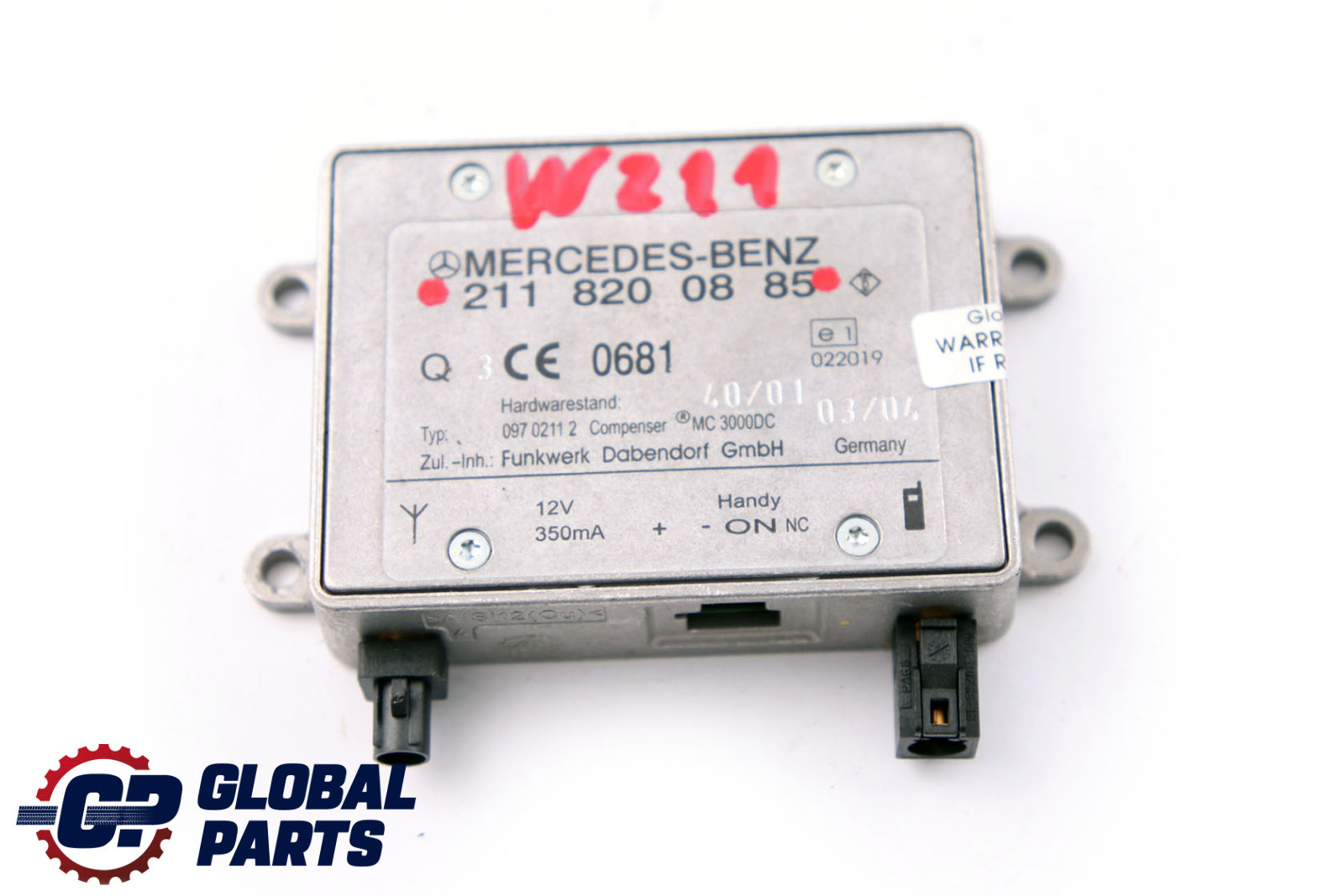 Mercedes W211 S211 Bluetooth Control Unit Module ECU A2118200885