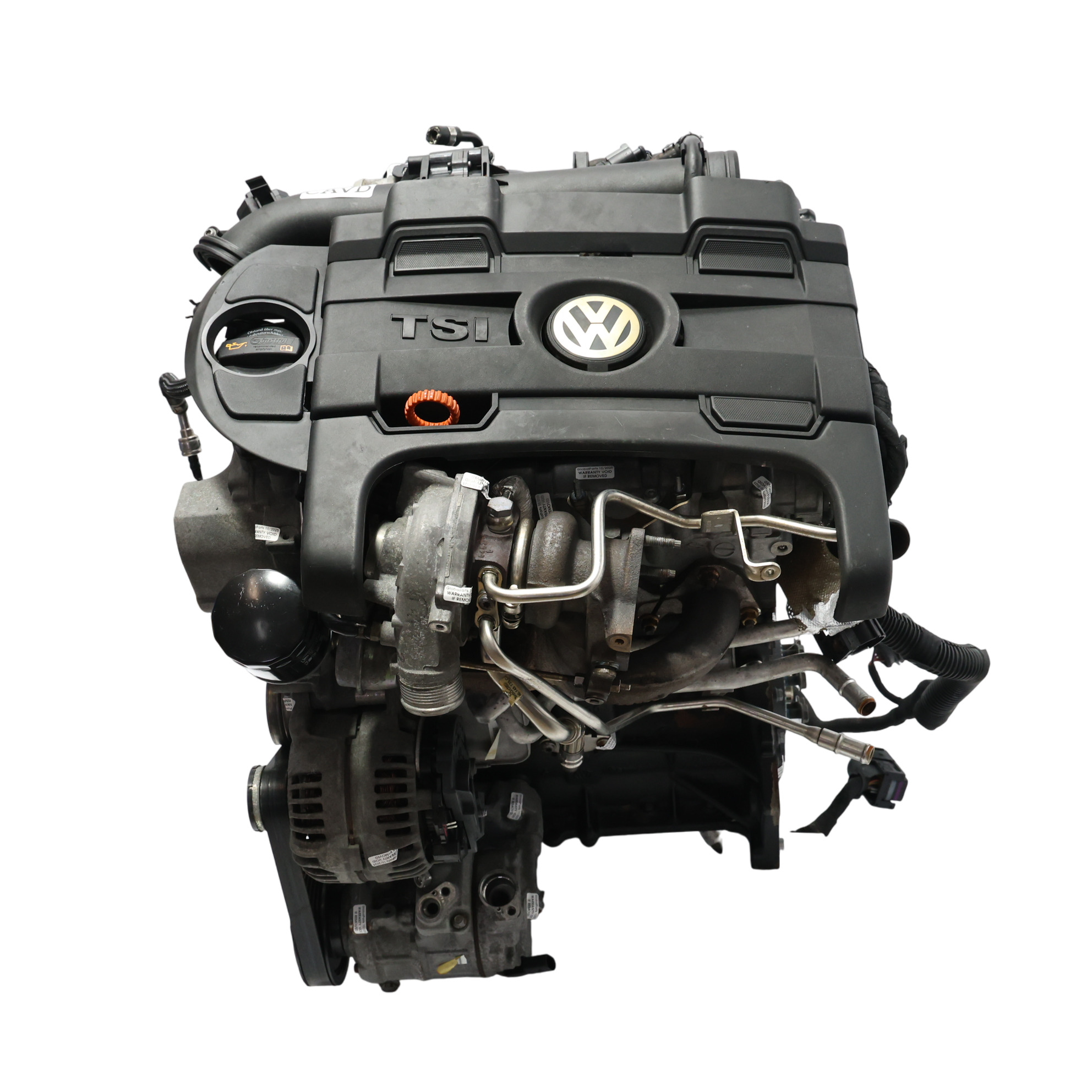 VW Golf Mk6 Tiguan 5N Scirocco Mk3 Complete Engine CAVD 1.4 TSI 160HP ...