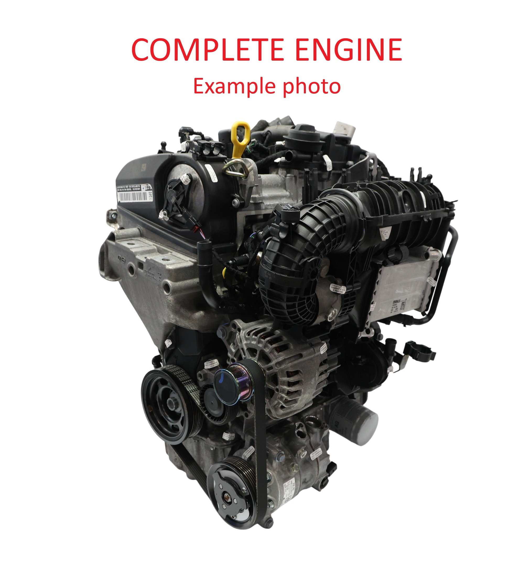 VW Golf MK7 MK8 Seat Leon 5F Bare Engine DACA 1.5 TSI 130HP 39k miles ...