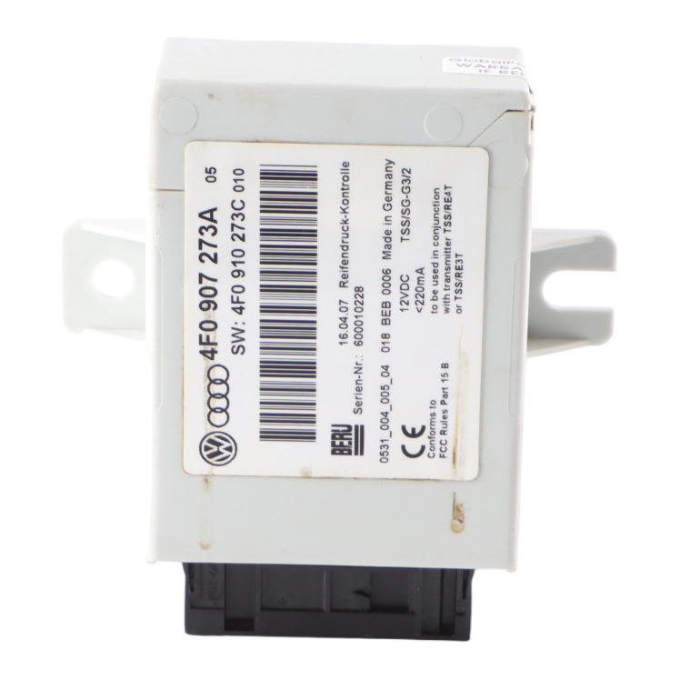 Audi S8 A8 D3 A6 C6 Q7 4L Tyre Pressure RDC Control Unit Wheel Module ...