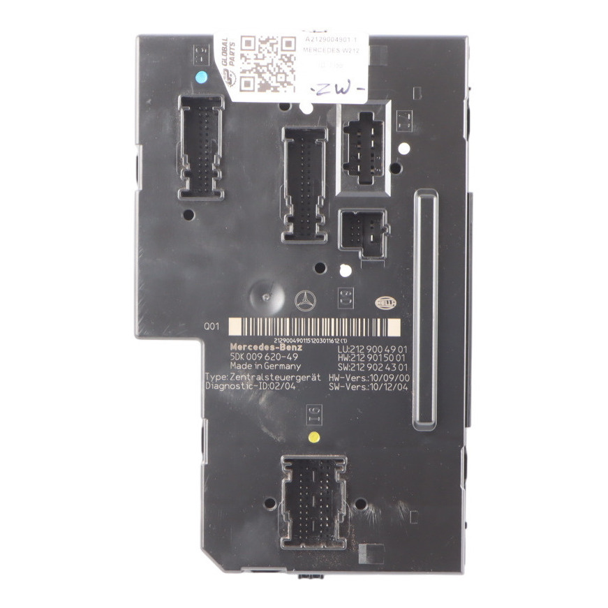 Boîte À Fusibles Mercedes W212 Module Commande De Relais SAM Arrière ...