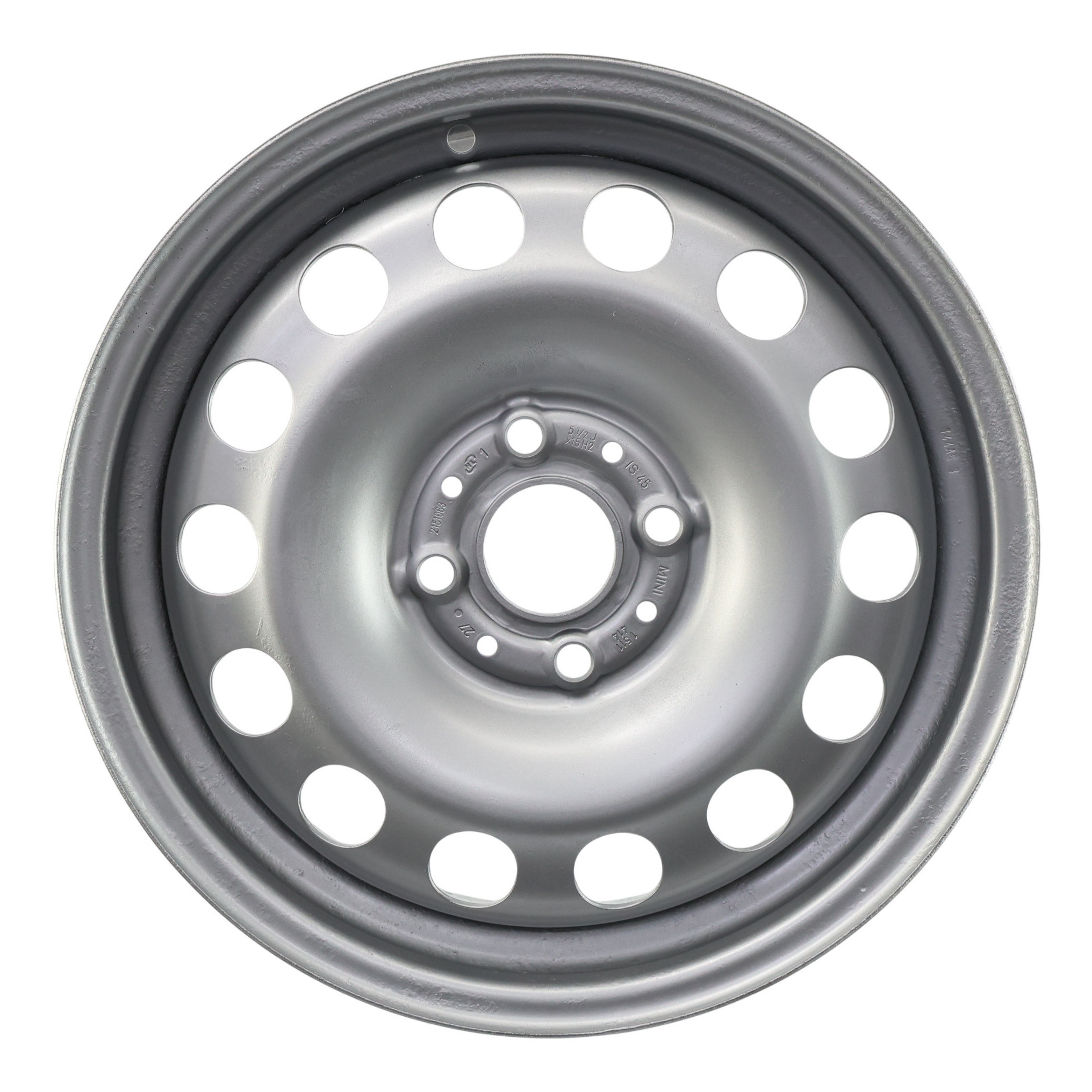 Mini Cooper One R50 R55 R56 R57 Silver Steel Wheel Rim 15" 5,5J ET:45 ...