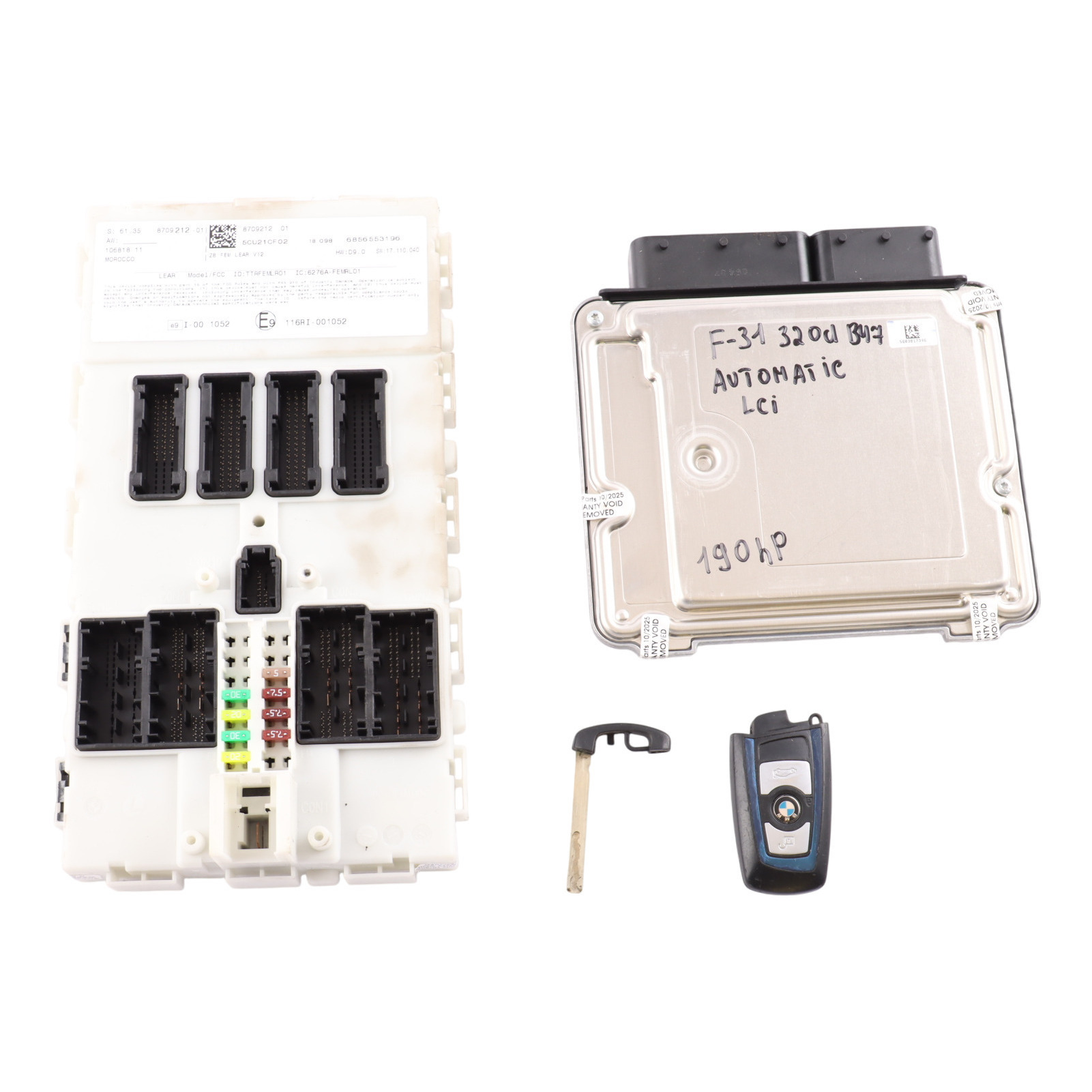 BMW F20 F21 F30 F31 LCI 120d 320d B47 190HP Engine ECU Kit DDE 8474730 ...