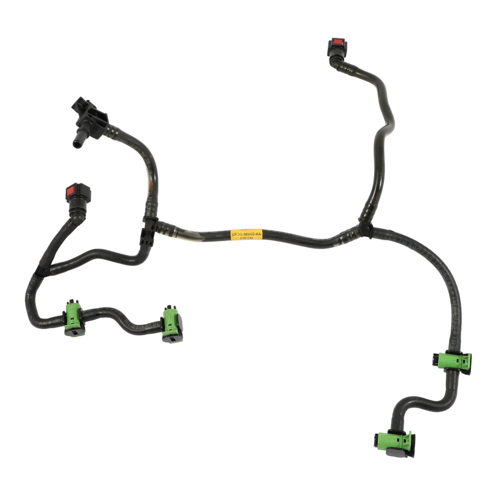 Ford Transit Mk8 Fuel Injector Return Leak Off Pipe 2.0 EcoBlue GK3Q ...