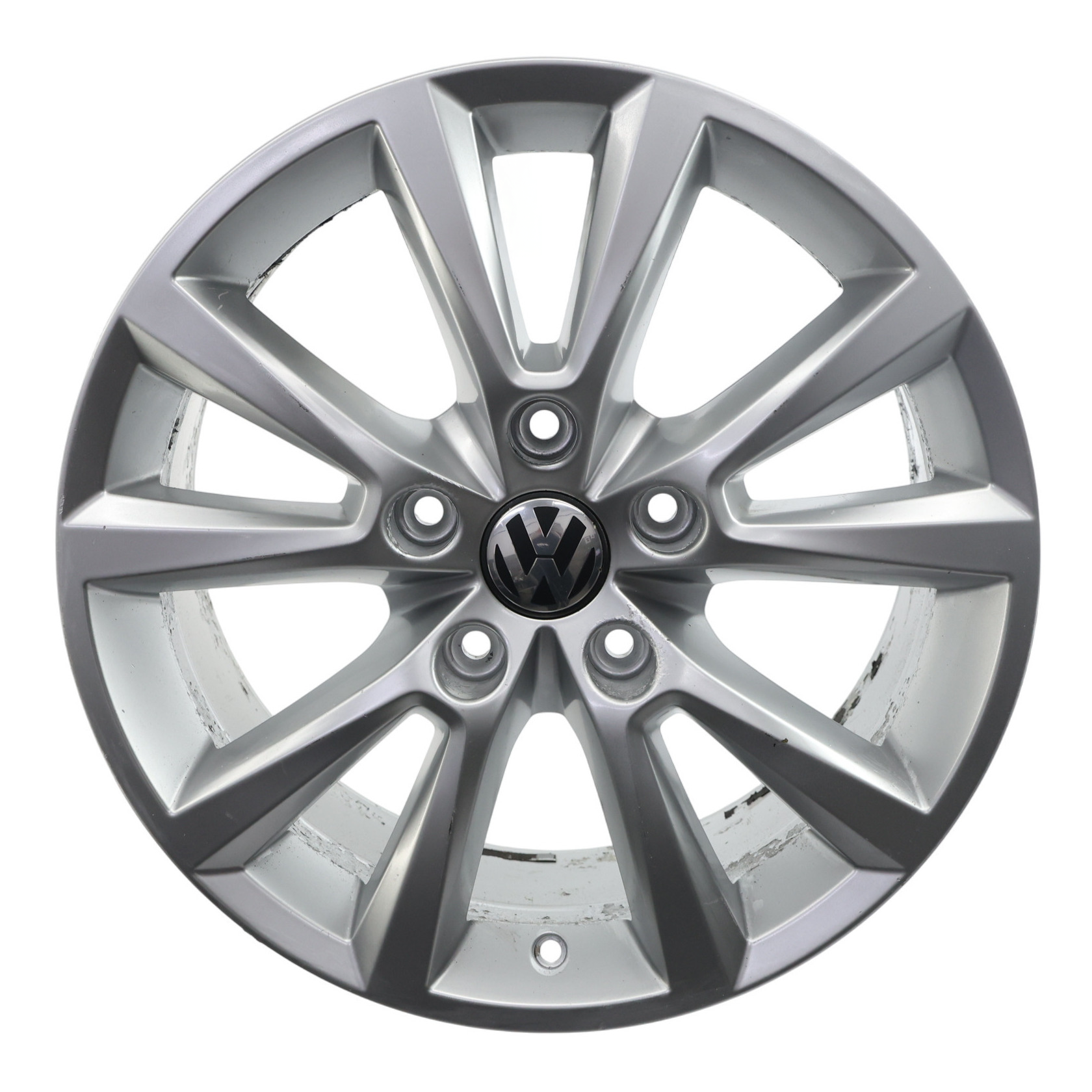 Volkswagen Touareg 7P Felga Aluminiowa Srebrna 18" 8J ET:53 7P6601025C