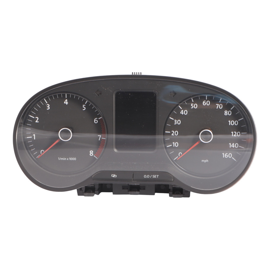 Volkswagen Polo 6R Instrument Cluster Speedo Clocks Manual Petrol ...