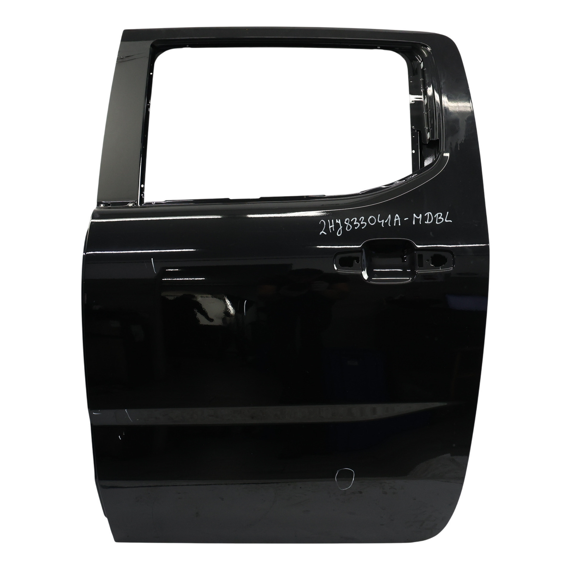 VW Amarok NF Rear Door Left N/S Double Cab Side Door Midnight Black ...