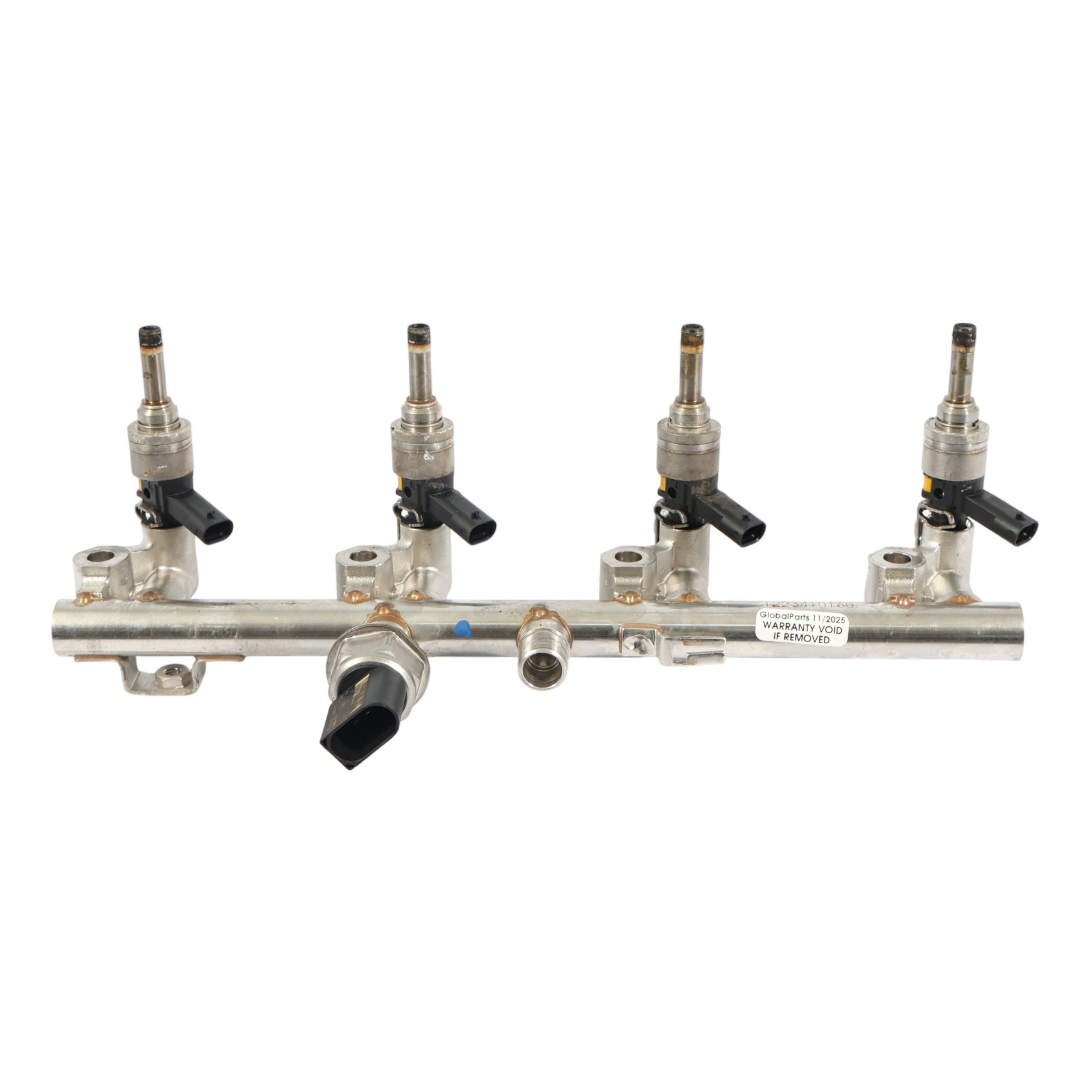 Mercedes W204 W212 Inyector Combustible Presión Rail Line Pipe M271 ...