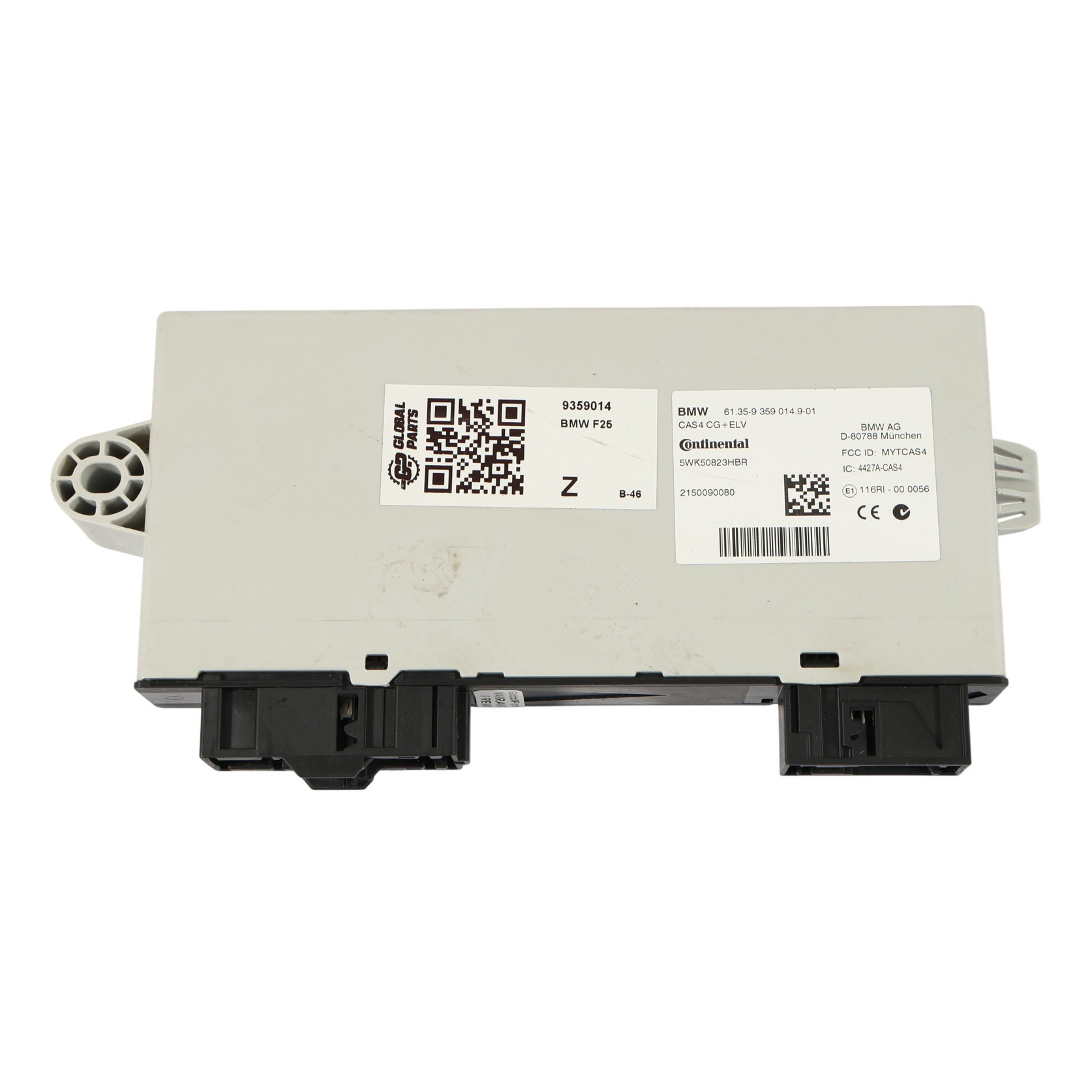 BMW F25 Car Access Key Reading Module Control Unit ECU CAS4 CG+ELV 9359014