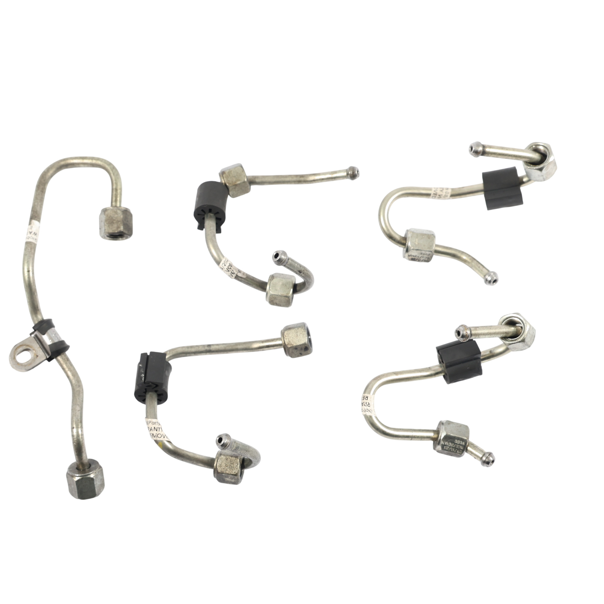 VW Transporter T6.1 Fuel Pipe High Pressure Hose Line SET 2.0 TDI ...